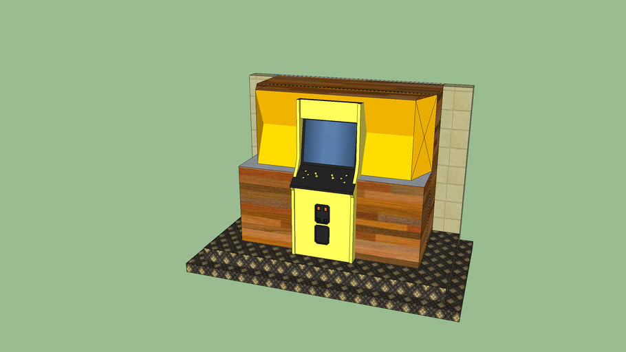 The Ultimate Arcade Machine | 3D Warehouse