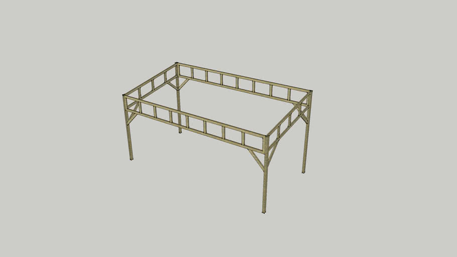 Mock-up Frame Structure | 3D Warehouse