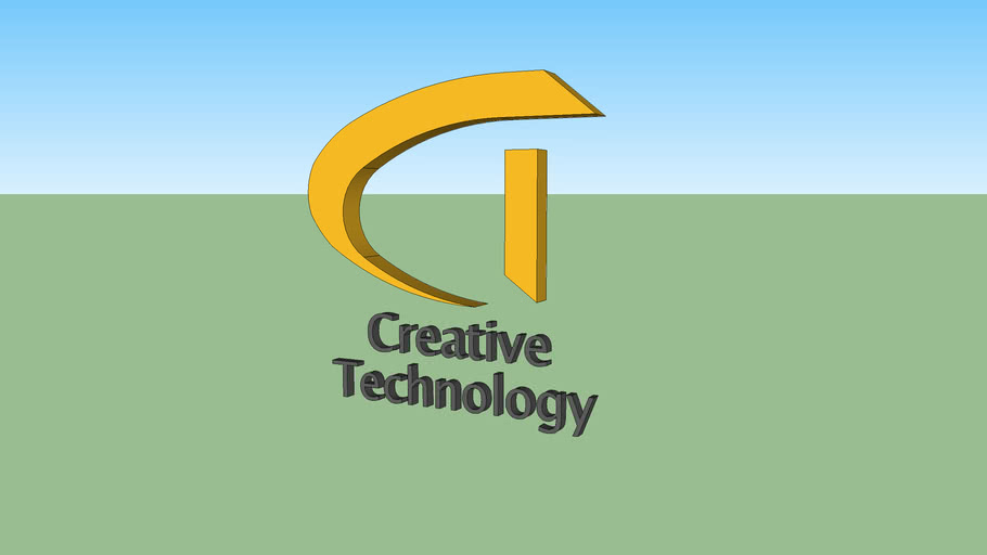 Creative Technology 3D Logo | 3D Warehouse