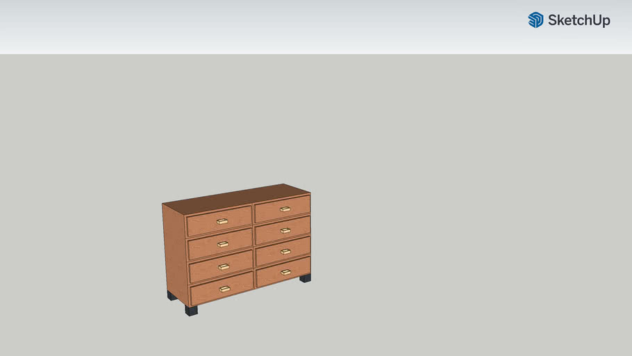 Wooden Drawer | 3D Warehouse