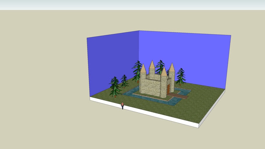 wood elf castle from master crafters | 3D Warehouse