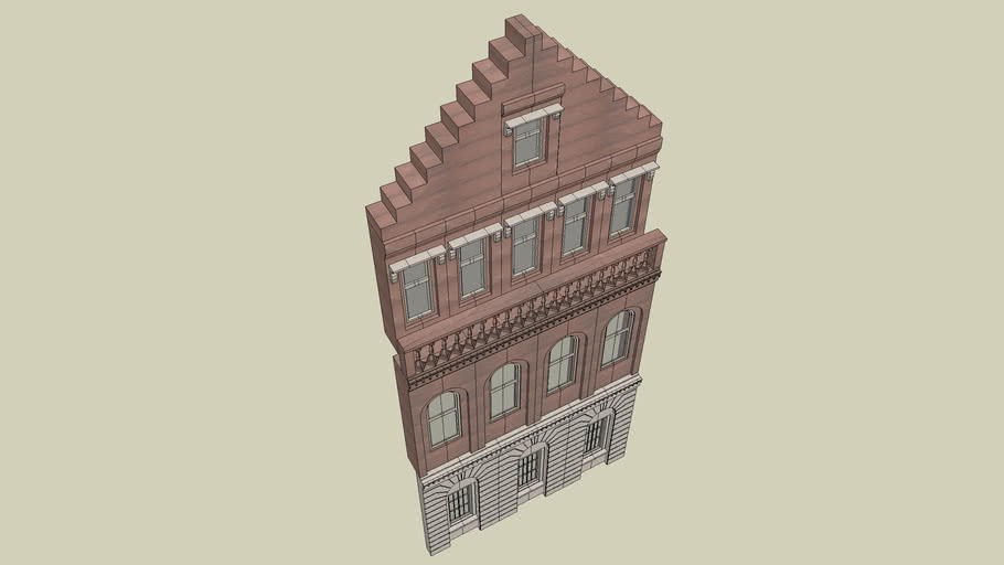 Building Facade 5 | 3D Warehouse