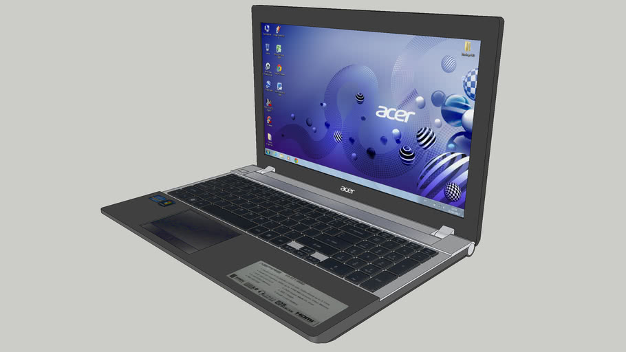 Notebook_Acer | 3D Warehouse