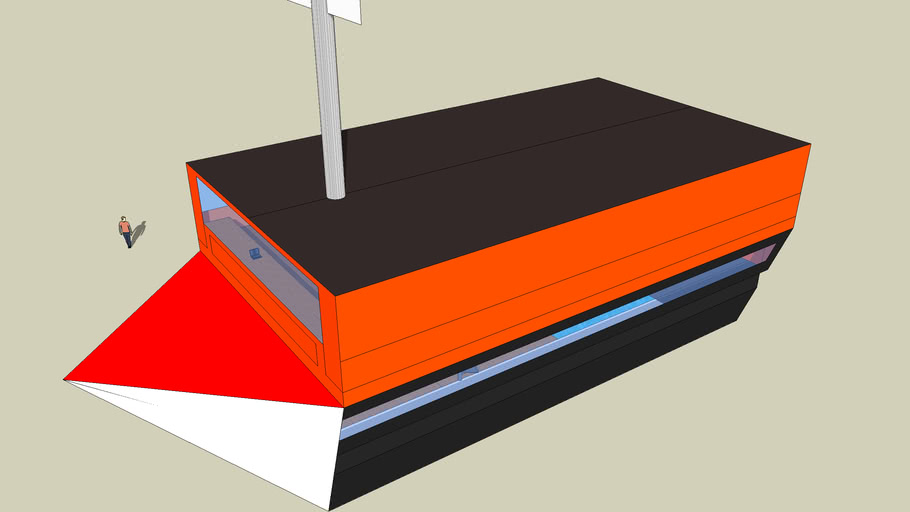 house boat | 3D Warehouse