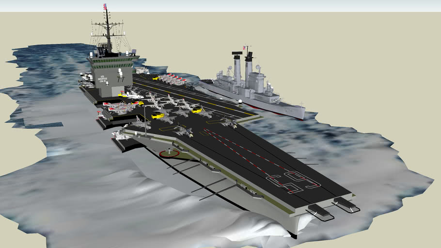 USS+Enterprise CV65 | 3D Warehouse