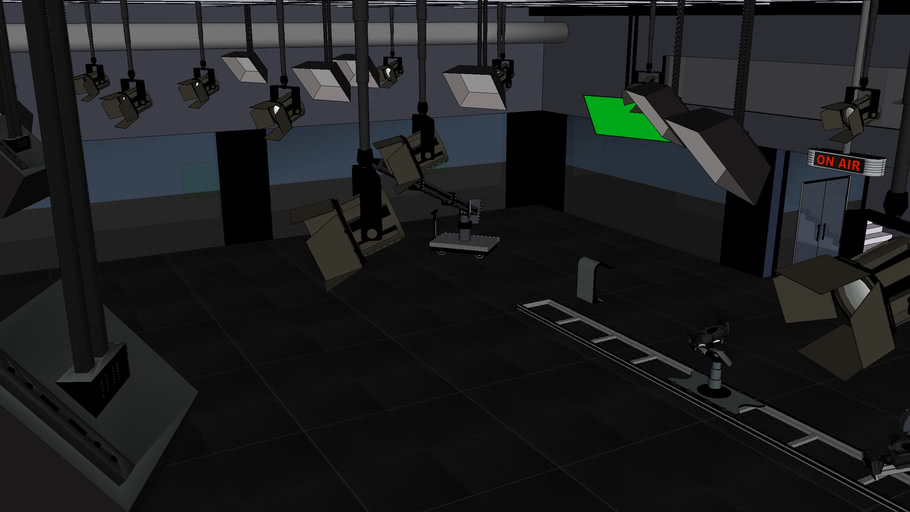 Estudio de TV & Cine / Cinema & TV Studio - Set | 3D Warehouse