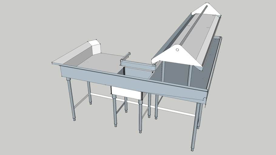 Soiled Dishtable | 3D Warehouse