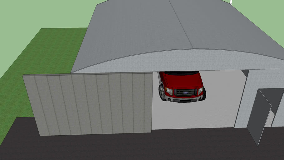 1 Car Garage | 3D Warehouse