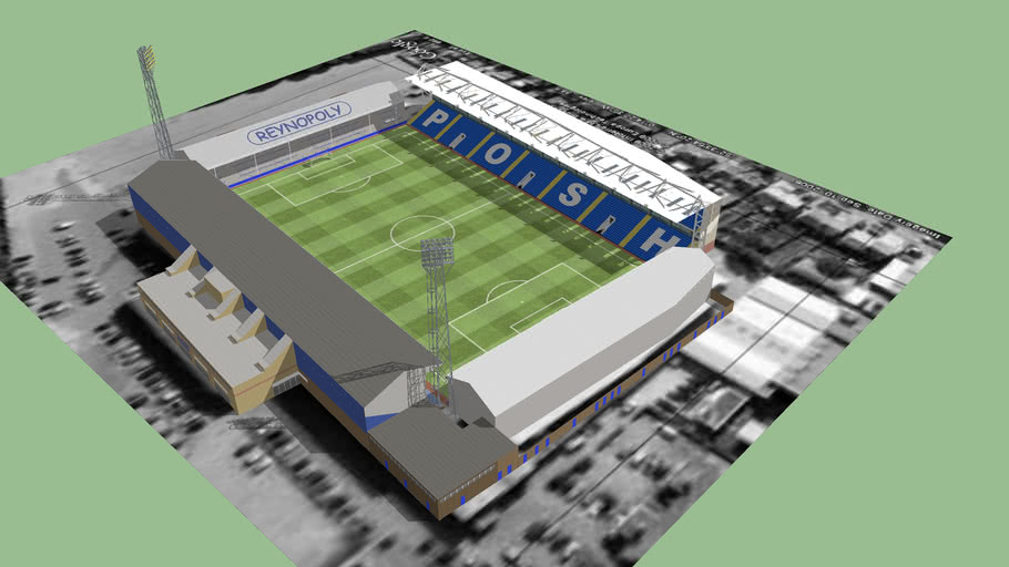 London Road Stadium - Peterborough United FC | 3D Warehouse