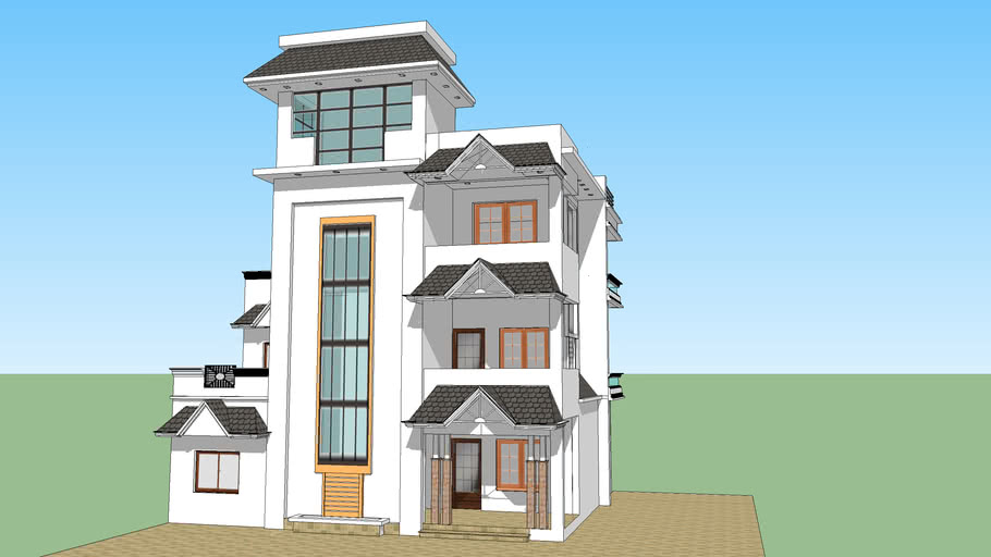 modern elevation | 3D Warehouse