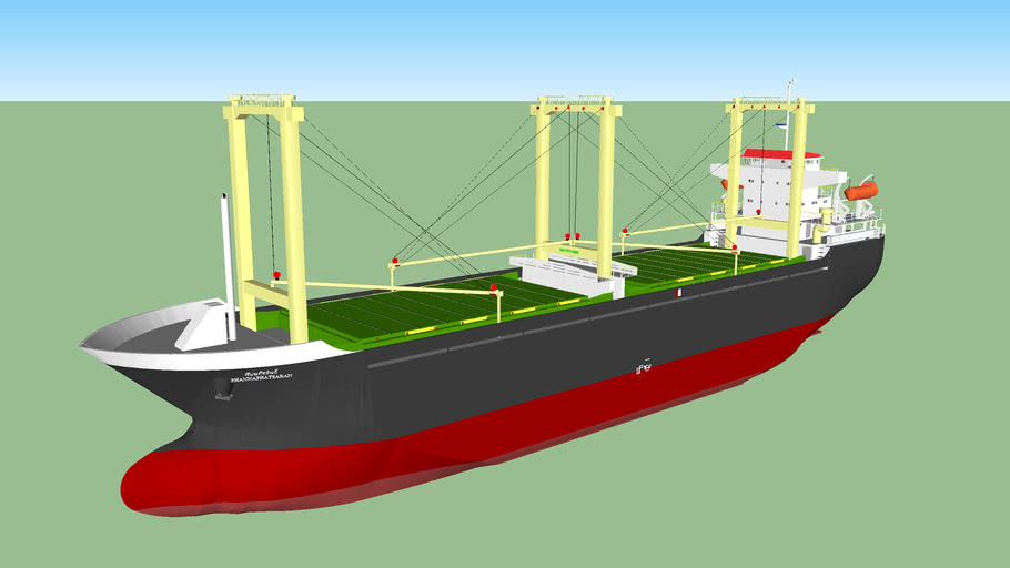 General cargo ship | 3D Warehouse