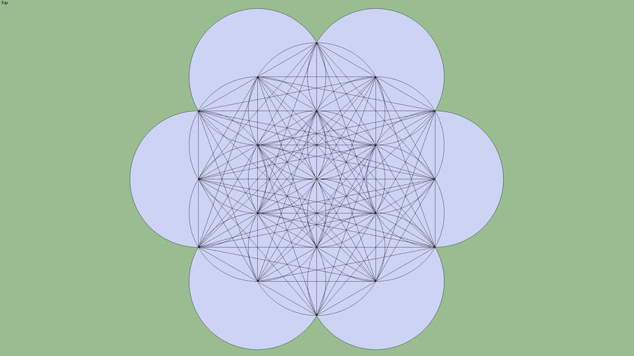 2D Flower of Life | 3D Warehouse