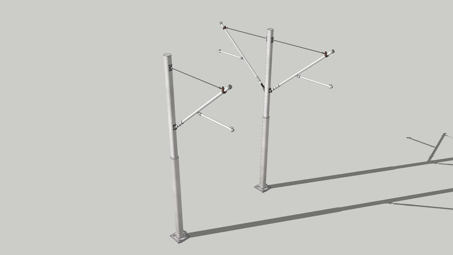 Tram Cable line set | 3D Warehouse