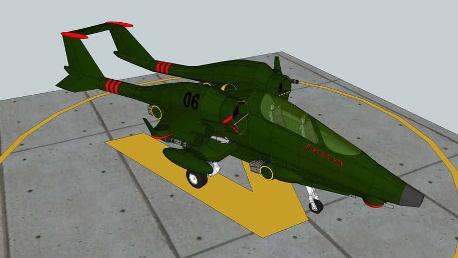 Boeing AV 173 Skyharrier Attack VTOL | 3D Warehouse