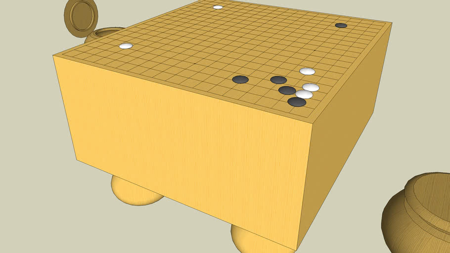 The game of baduk | 3D Warehouse