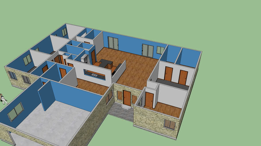 Roofless House | 3D Warehouse