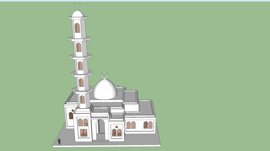 Mosque White ( complete ) | 3D Warehouse