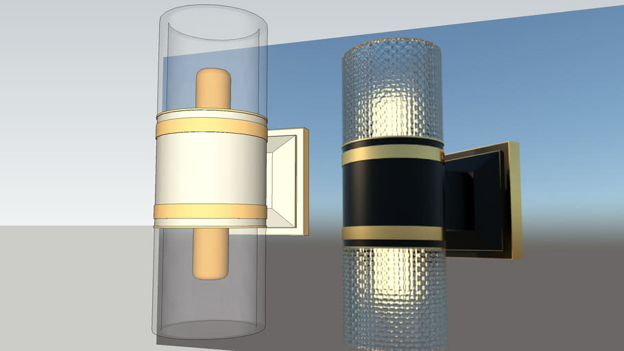 Outdoor Wall Lamp 03 | 3D Warehouse