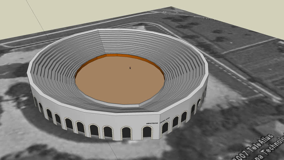 xanten roman arena, germany | 3D Warehouse