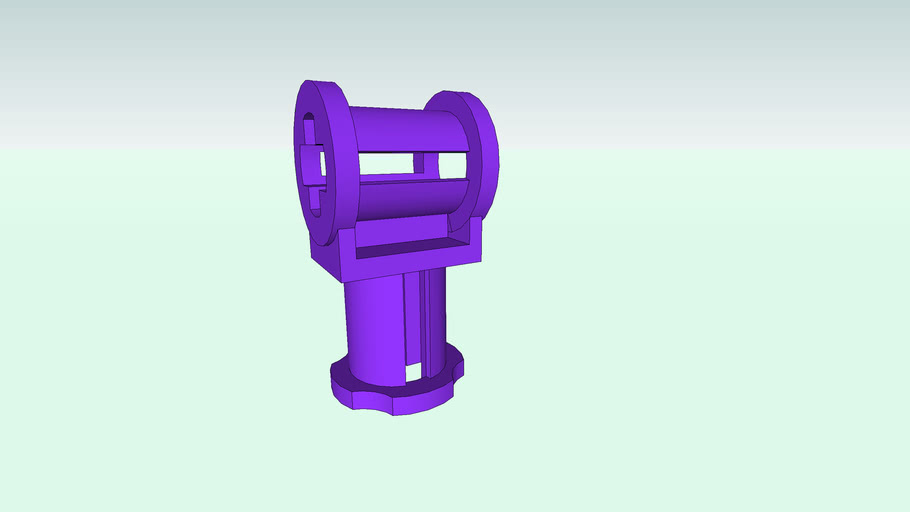 Lego Technic Axle Extender T Fixed | 3D Warehouse