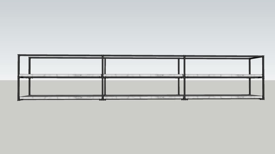 Iron shelf | 3D Warehouse