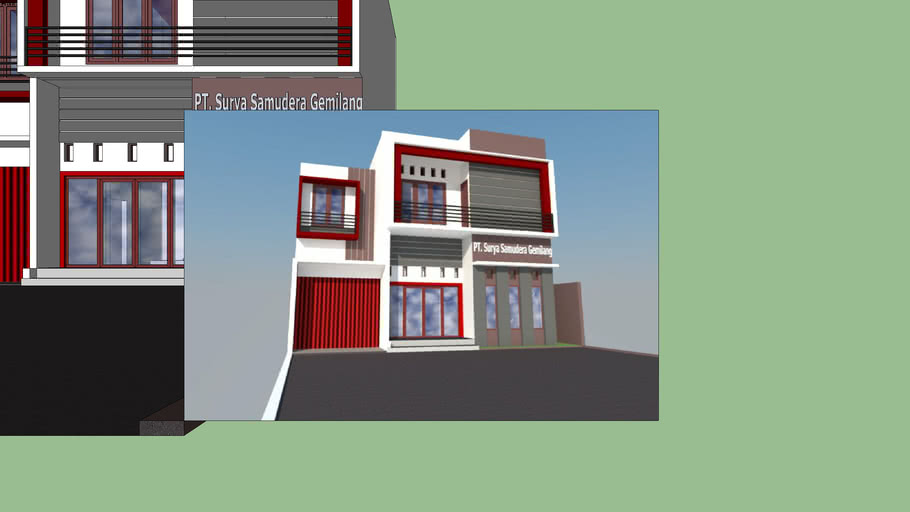 Office, kantor, ruko, gudang, ruko | 3D Warehouse