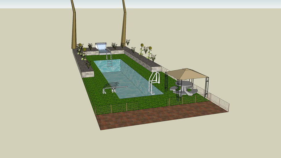best swimming pool | 3D Warehouse
