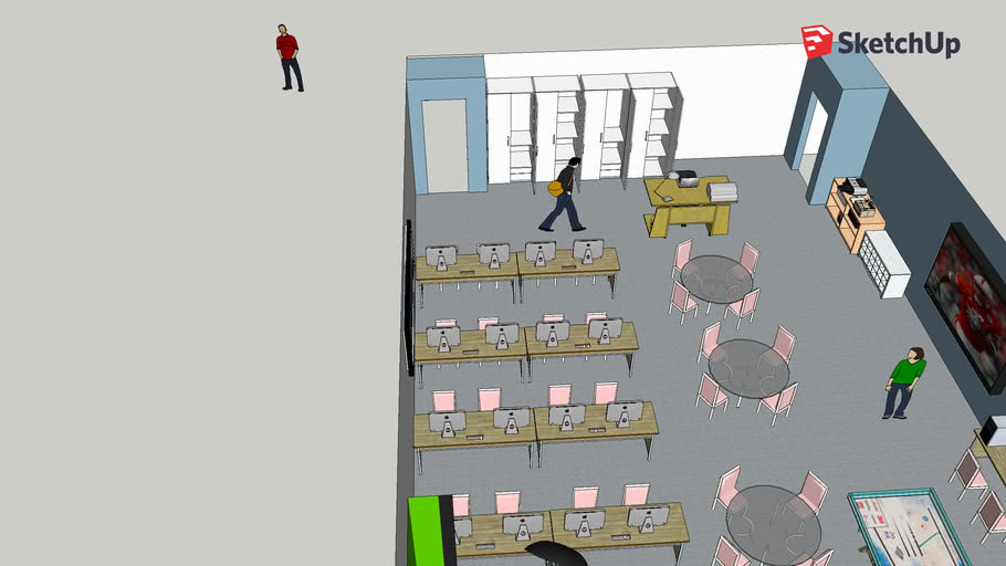 DHS Computer Lab | 3D Warehouse