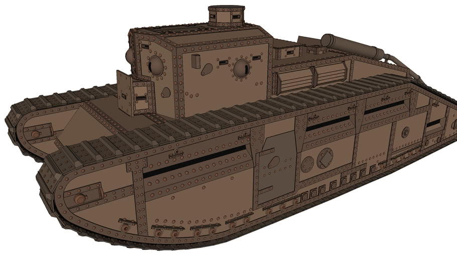 Medium Mark C 'Hornet' tank | 3D Warehouse