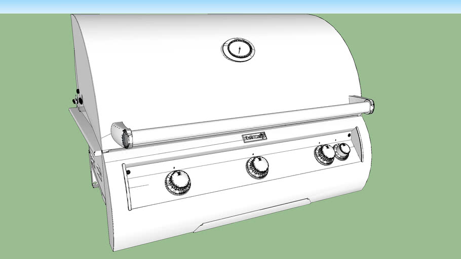 Fire Magic 2020 E790i-8EAN Echelon 36' Built-In Grill | 3D Warehouse