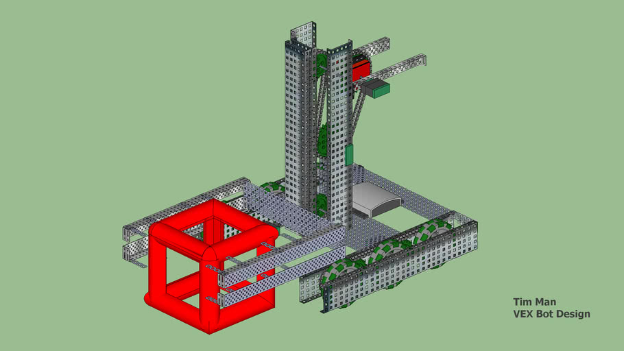 VEX Forklift Design | 3D Warehouse