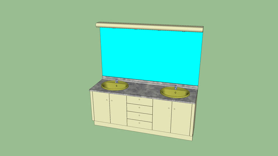 meuble salle de bain par FAFA | 3D Warehouse