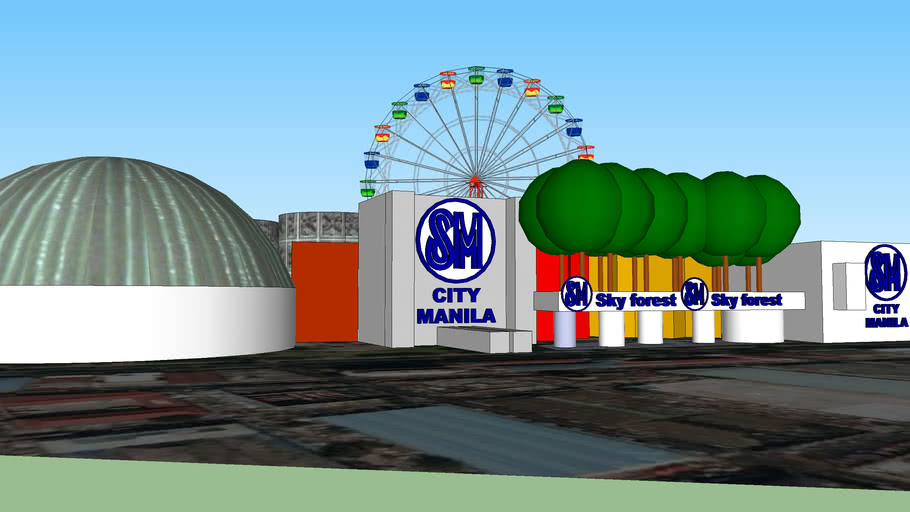 SM City Manila (My own version) | 3D Warehouse
