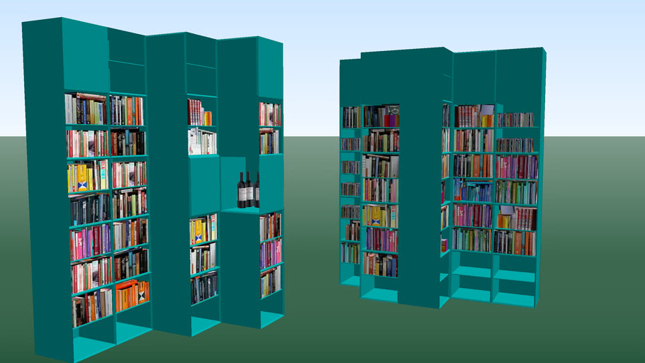 Bookshelf | 3D Warehouse