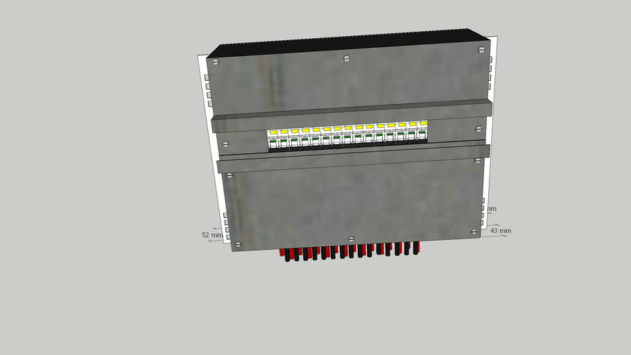 Tủ điện | 3D Warehouse