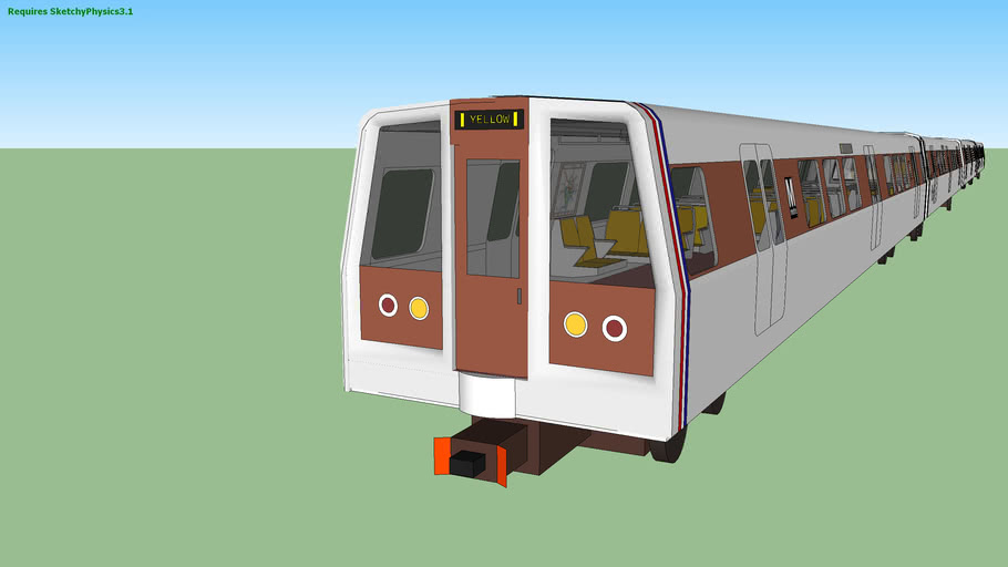 WMATA 1000 SERIES | 3D Warehouse