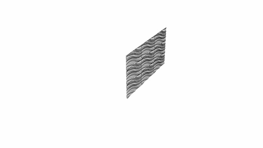Wave Wall | 3D Warehouse