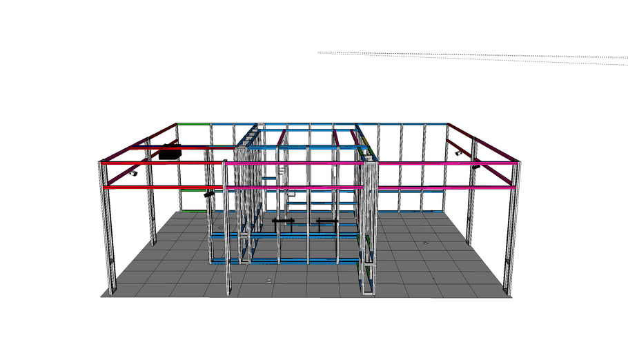 Octanorm maxima light - 108 sq.m. | 3D Warehouse
