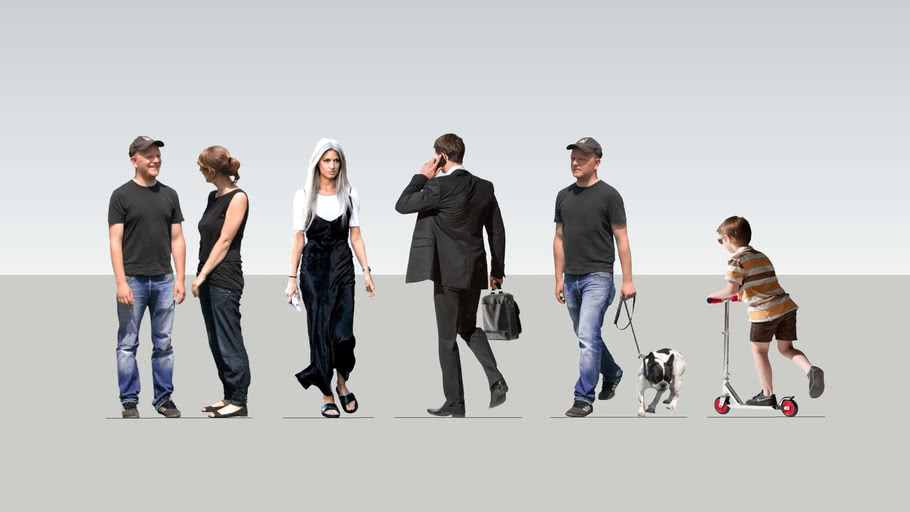 2D People | 3D Warehouse