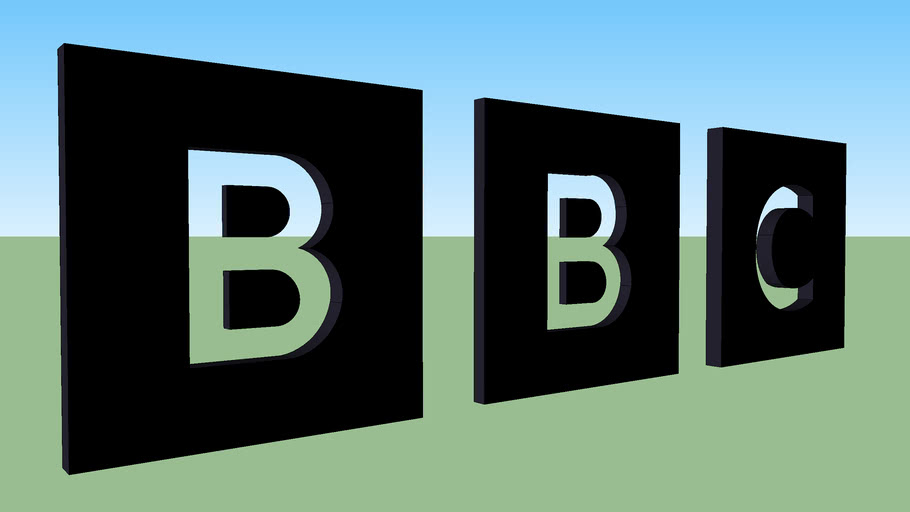 BBC logo 2021 | 3D Warehouse