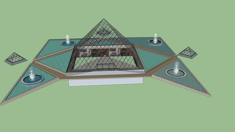 Louvre Pyramid | 3D Warehouse
