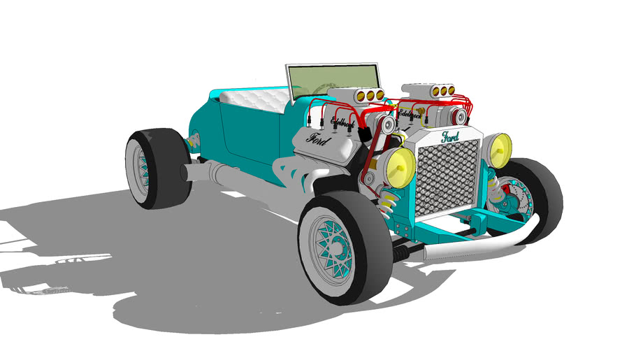 Ford Model T Hotrod | 3D Warehouse