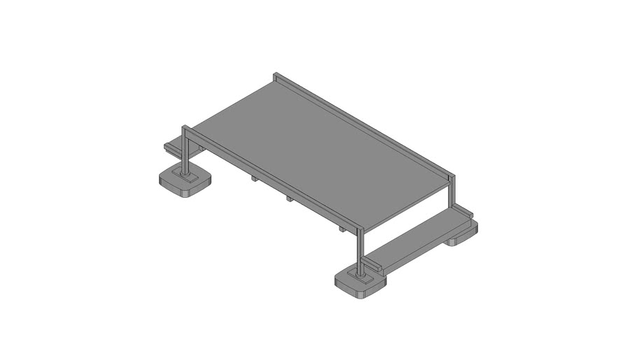 Walraven BIS Yeti - roof step over, stair modular set, standing on roof ...
