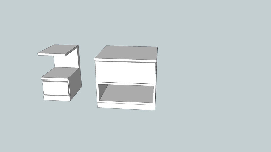 bedside table | 3D Warehouse