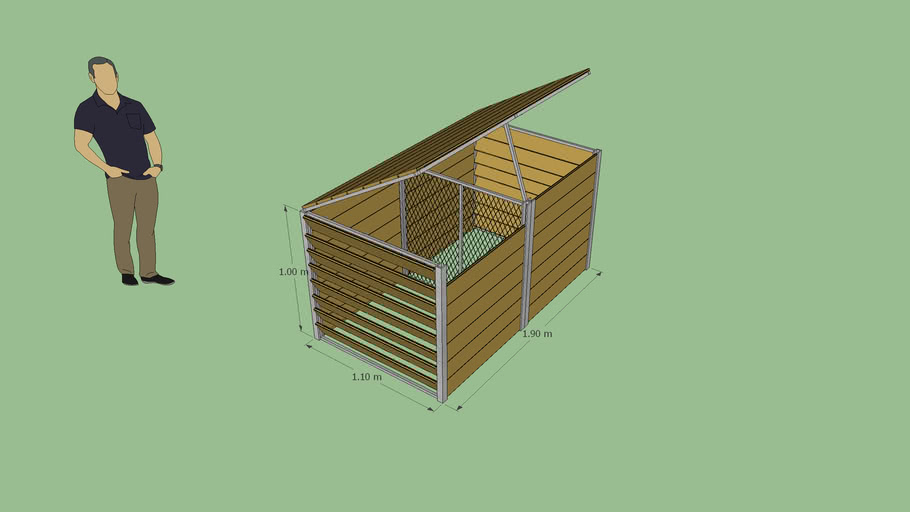 Компост / compost bin | 3D Warehouse