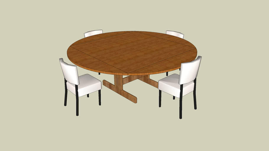club-table 60x60 interactive | 3D Warehouse
