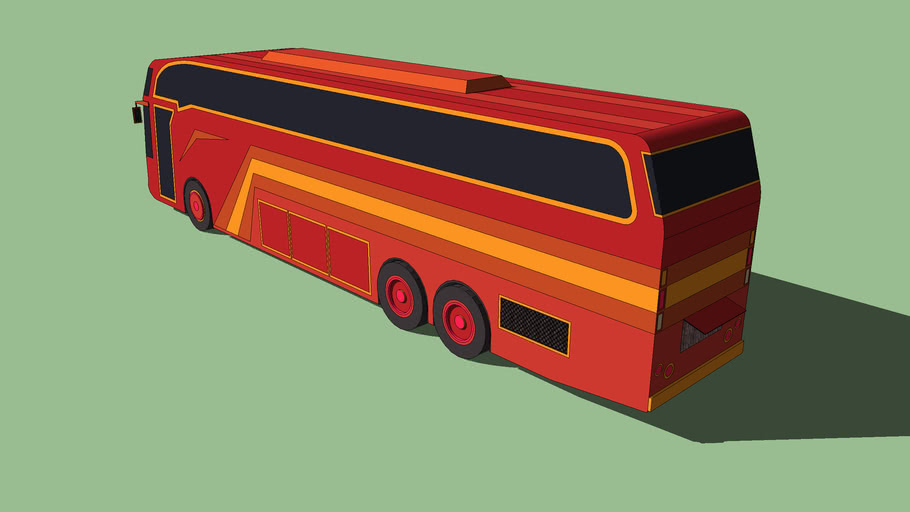 Markopolo GT Paradise 1800 bus model | 3D Warehouse