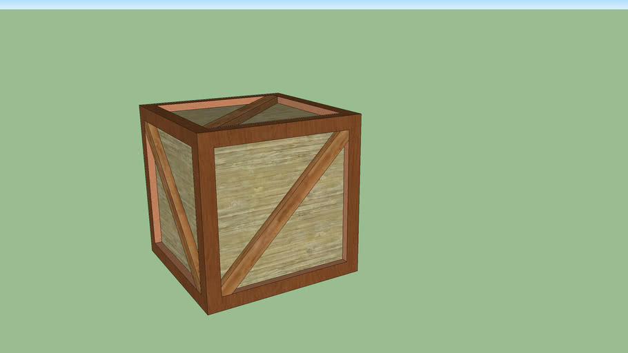 wood box2 | 3D Warehouse