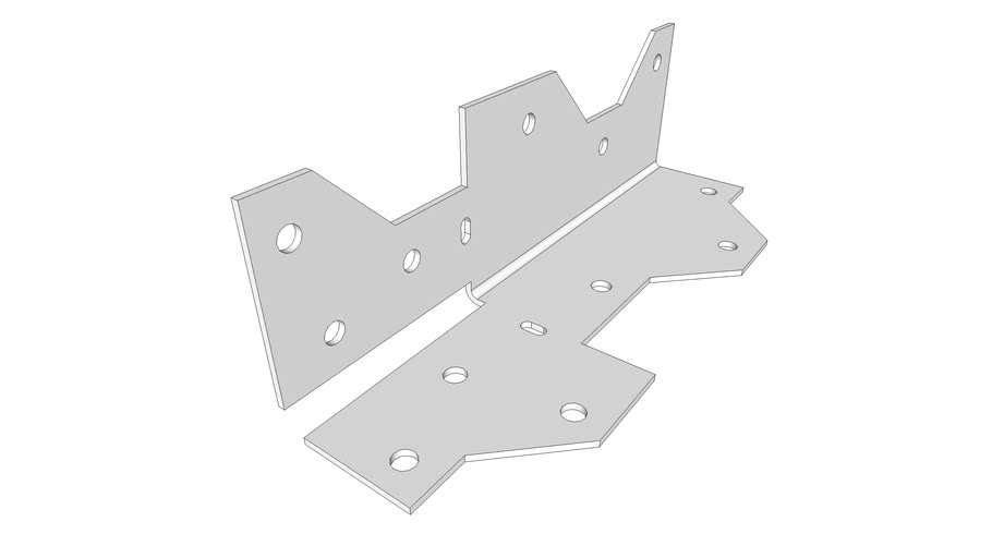 Simpson A35 framing angle | 3D Warehouse