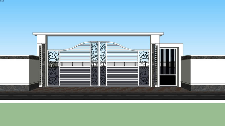 COMPOUND WALL | 3D Warehouse